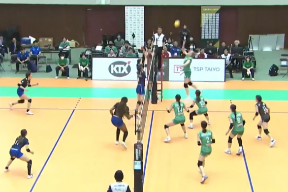 WorldofVolley :: JPN W: That's how you make an apology to your rival ...