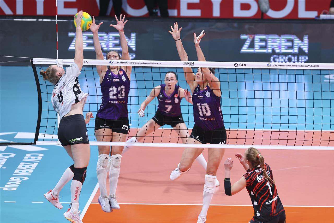 WorldofVolley :: CEV CL W: Zeren Spor Cruises Past Dresdner SC in ...