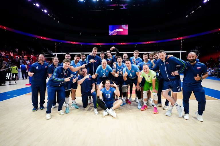 WorldofVolley :: VNL M: Slovenia Survives China Scare - WorldOfVolley